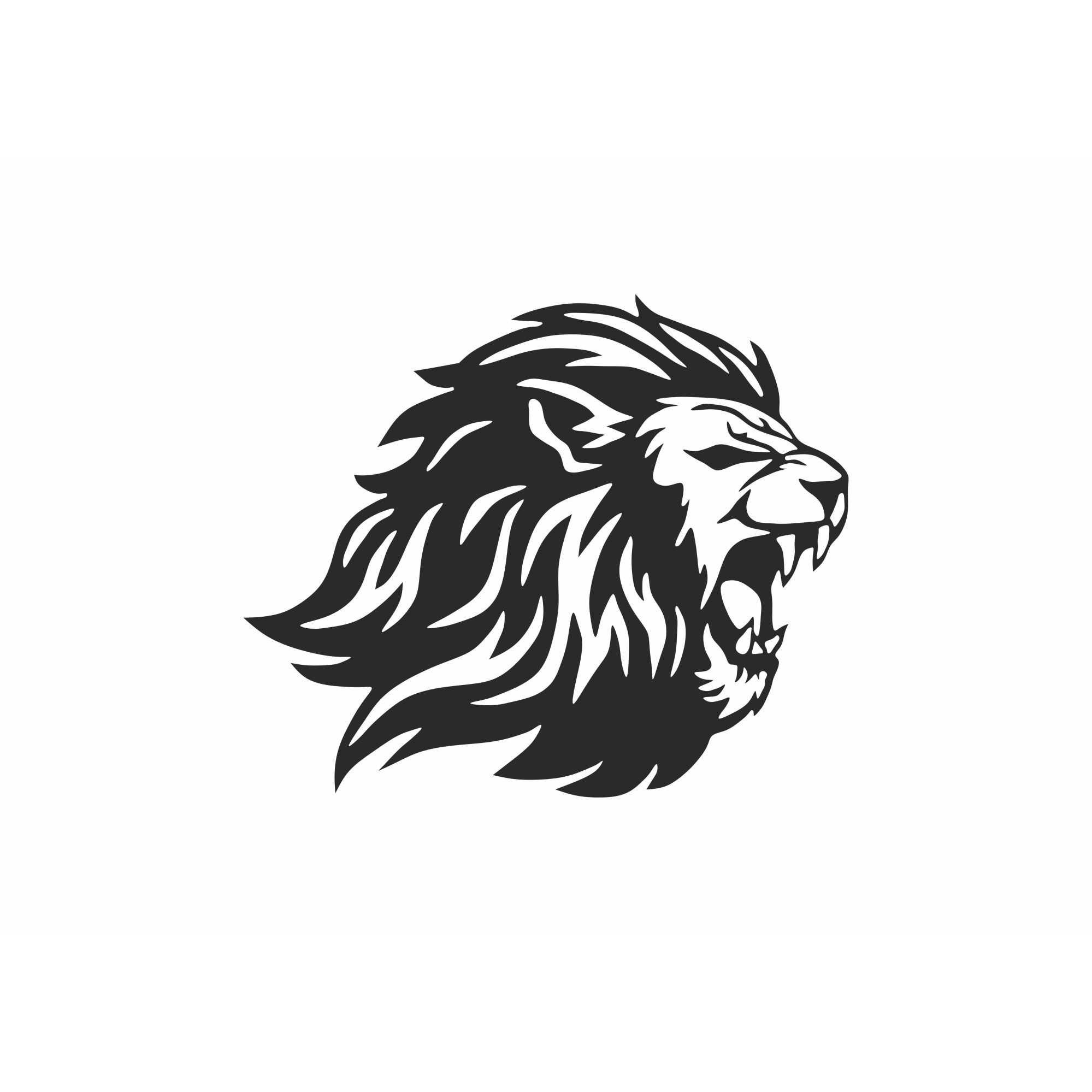 Sticker Leu, model 1, 20 cm - eMAG.ro