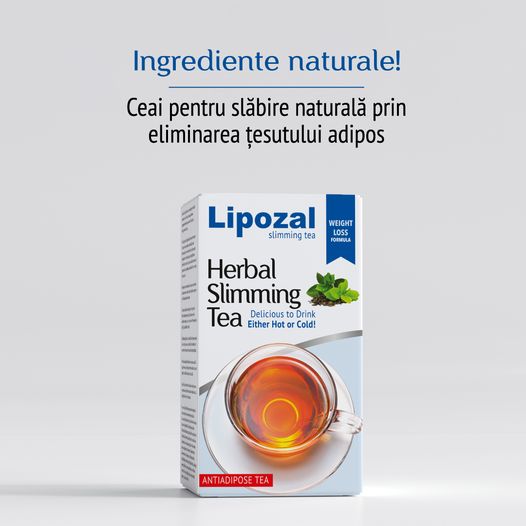 Ceai pentru slabit, Lipozal, 100g - eMAG.ro
