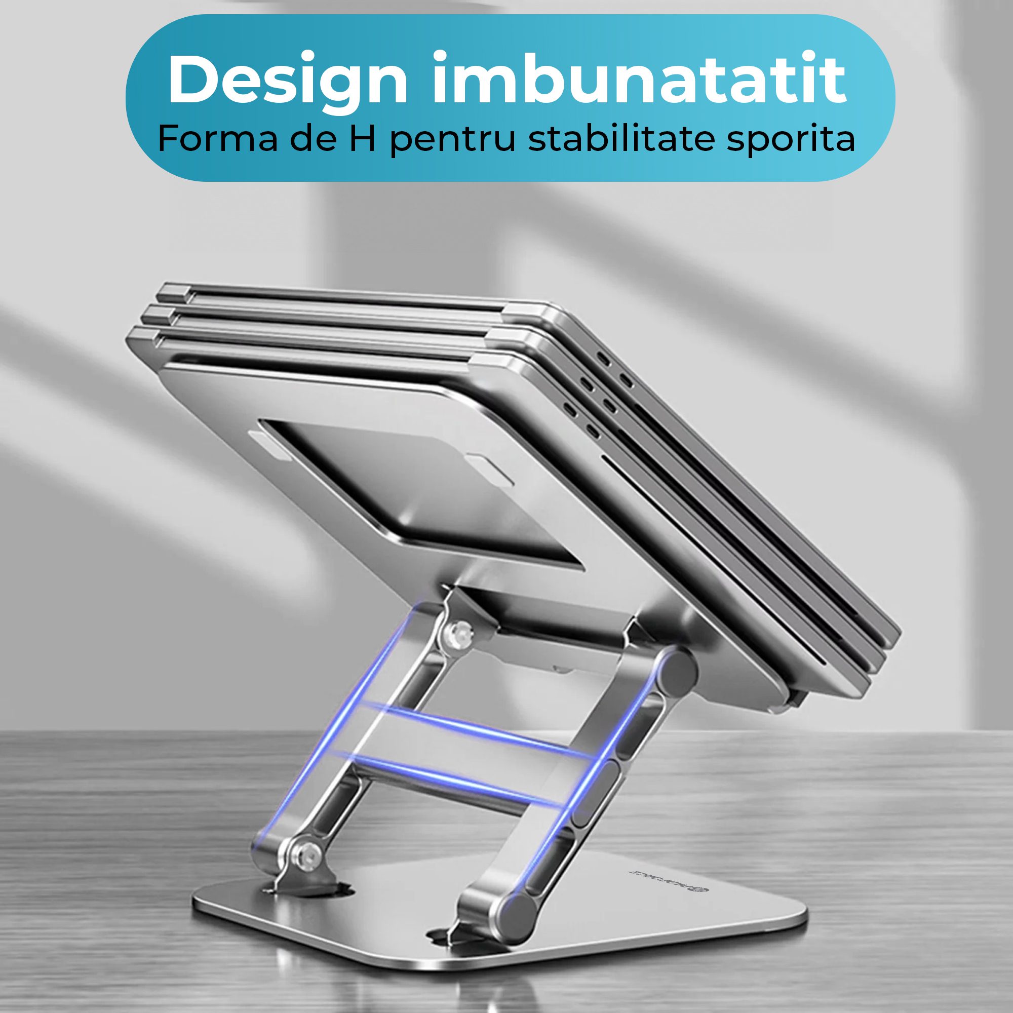 Suport laptop PadForce®, 9,6-17" inch, Usor Ajustabil pe Inaltime ...