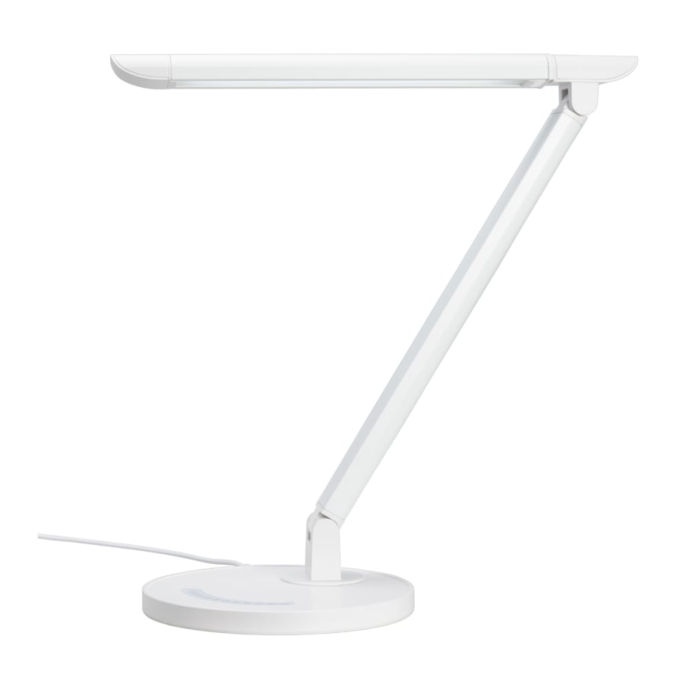 Led настолна лампа MRG M8002, Led, акумулаторна, USB, бяла - eMAG.bg