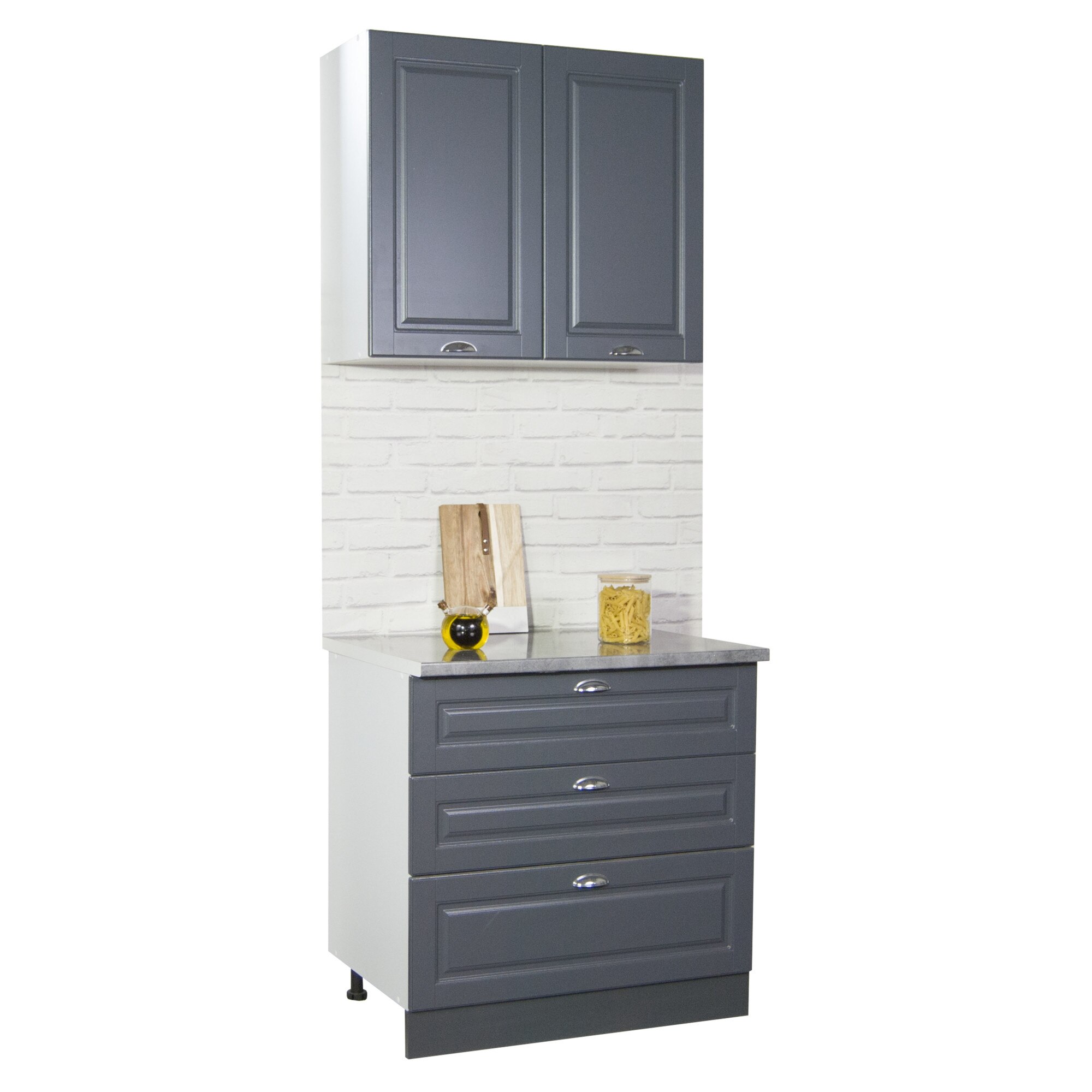 Corp superior MDF bucatarie, Seria Square, Badenmob, 80x32x68cm ...