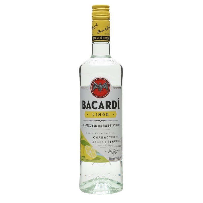 Rom alb Bacardi Limon, 32% alc., 0.7L, Cuba - eMAG.ro