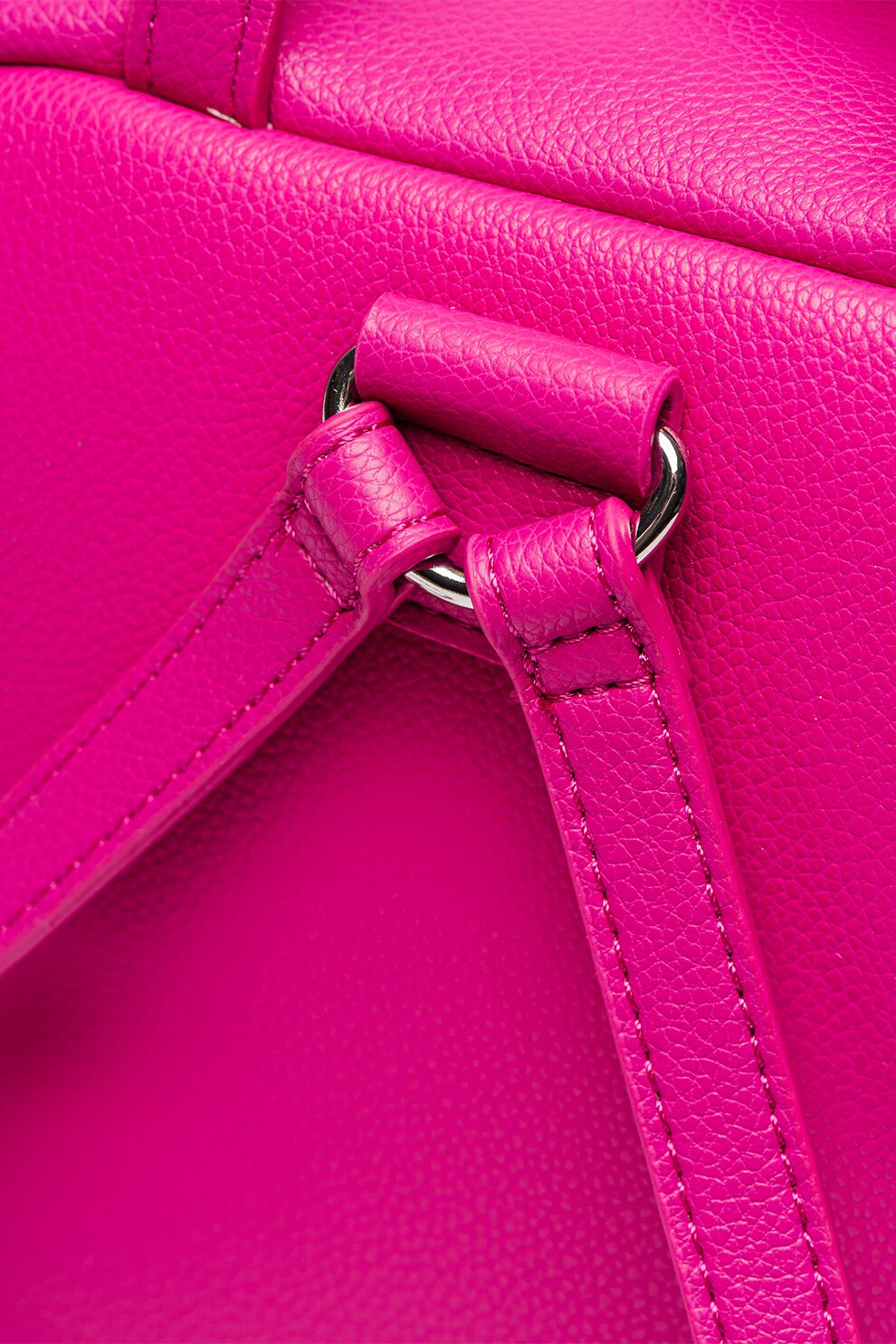 Valentino Bags, Steppelt műbőr hátizsák, Fukszia - eMAG.hu