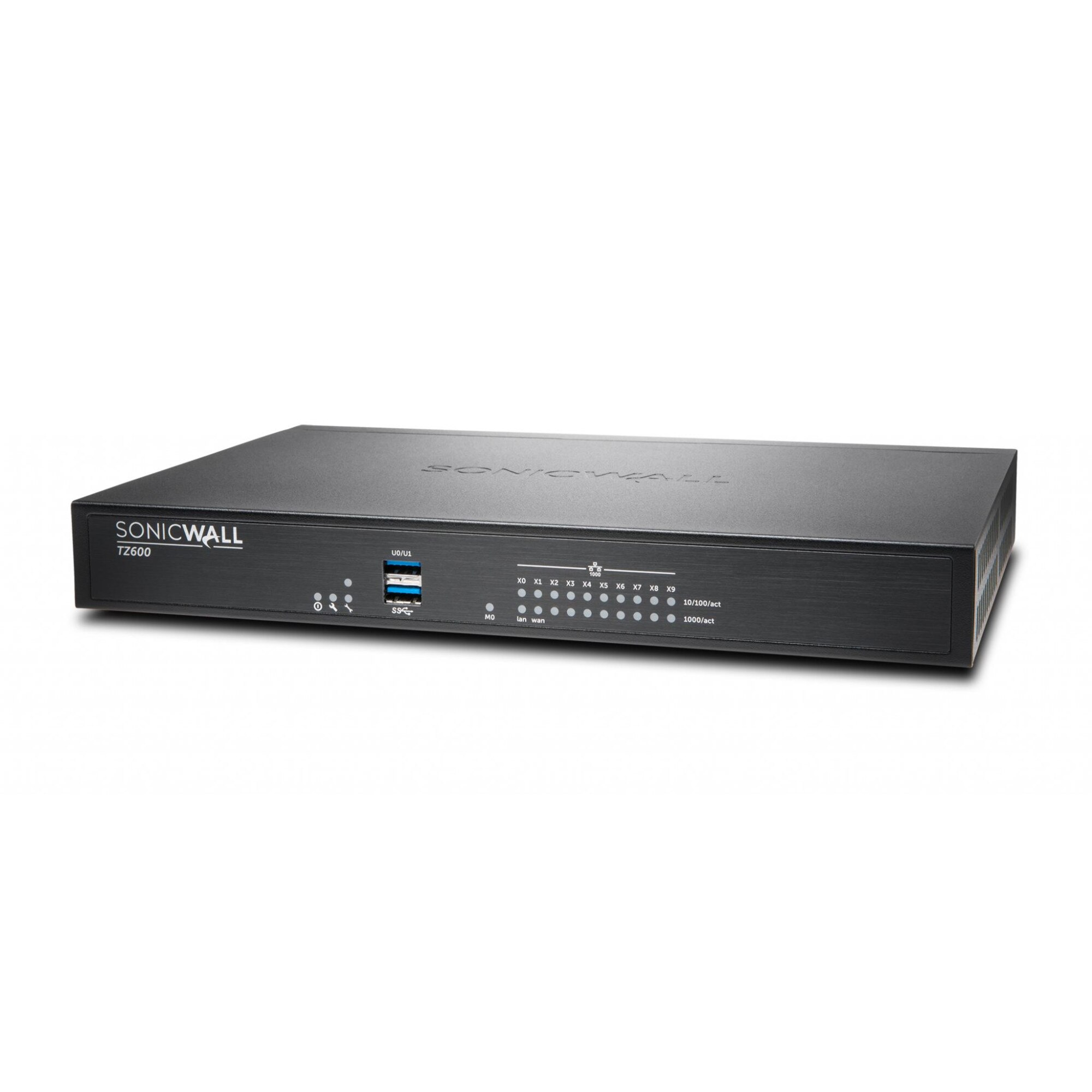 Router Wireless SonicWall model TZ600, porturi: 8x1-GbE, 1xLAN, 1xWAN ...