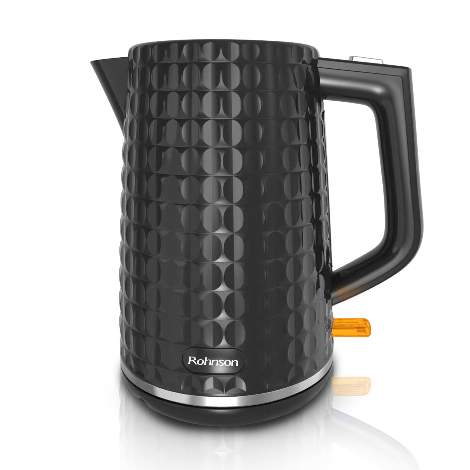 Fierbator electric, Rohnson R7525, 2200W, 1,7 L, baza rotunda pivotanta ...