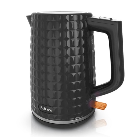 Fierbator electric, Rohnson R7525, 2200W, 1,7 L, baza rotunda pivotanta ...