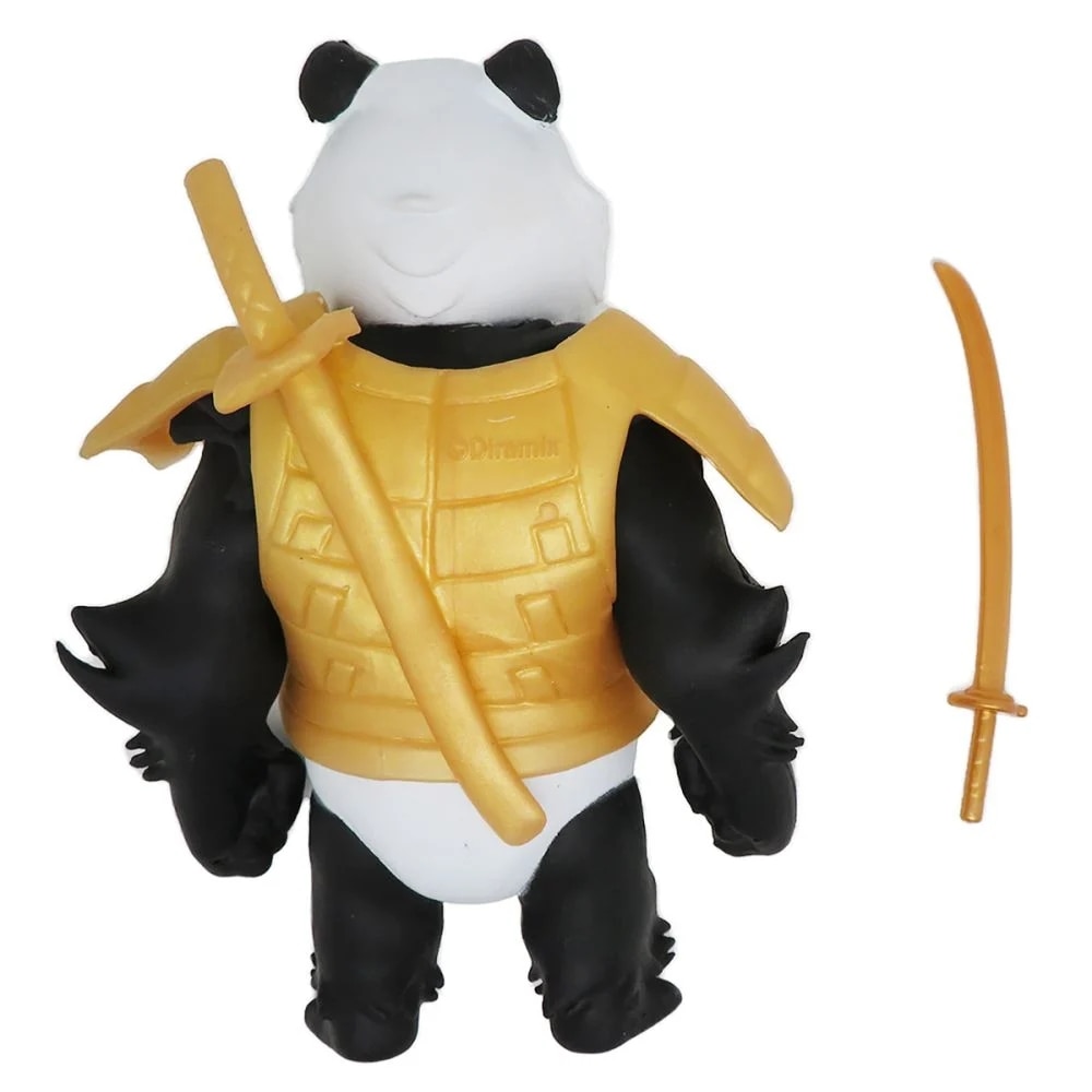 Figurina Monster Flex Combat, Monstrulet care se intinde, Samurai Panda ...
