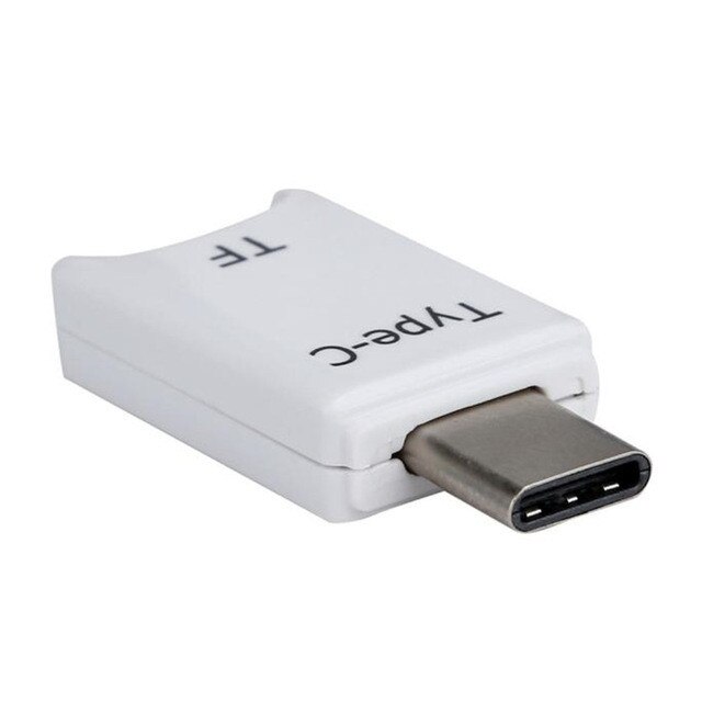 Smart card reader Type-C USB 3.1 TF, alb - eMAG.ro