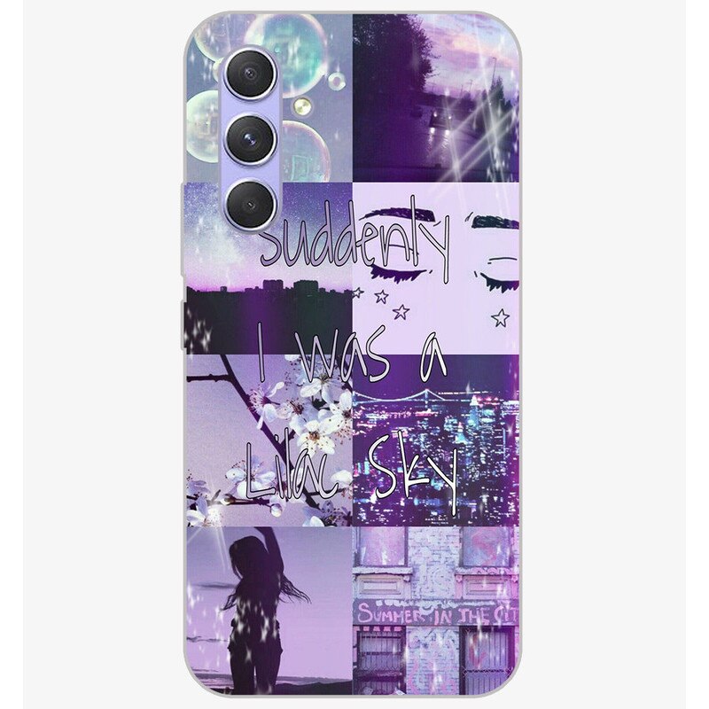 Samsung GALAXY A54 5G tok, Atlantic Aesthetic, többszínű - AE00005 ...