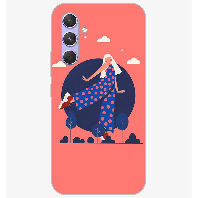 Samsung GALAXY A54 5G tok, Atlantic Feel Good, többszínű - GO00304 ...