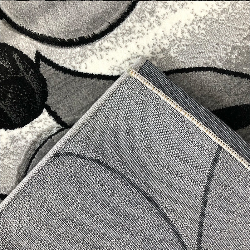 Covor, Tera Flower Grey, Living, Dormitor, Multicolor, Antiderapant ...