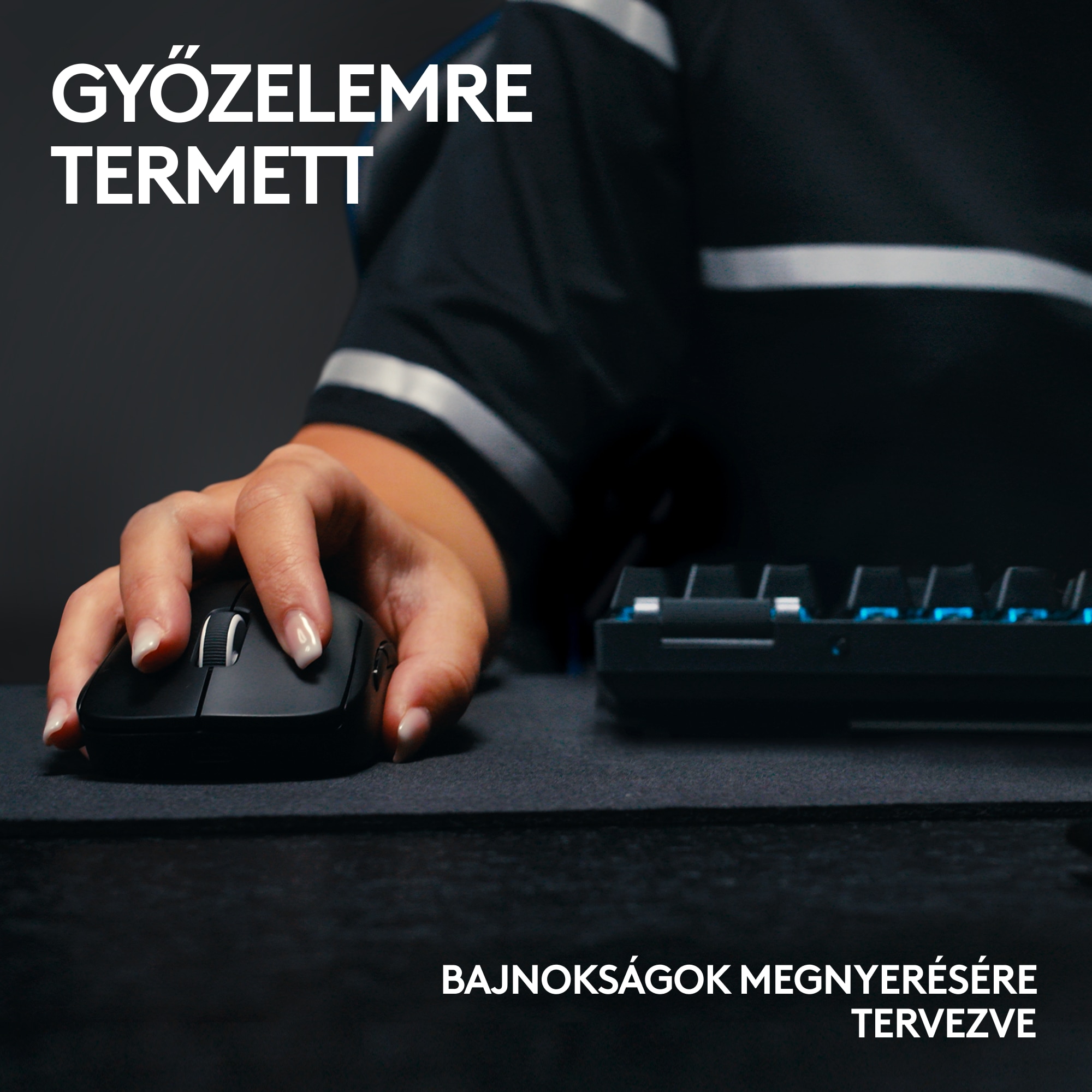 Logitech PRO X TKL Lightspeed játékhoz tervezett vezeték nélküli ...