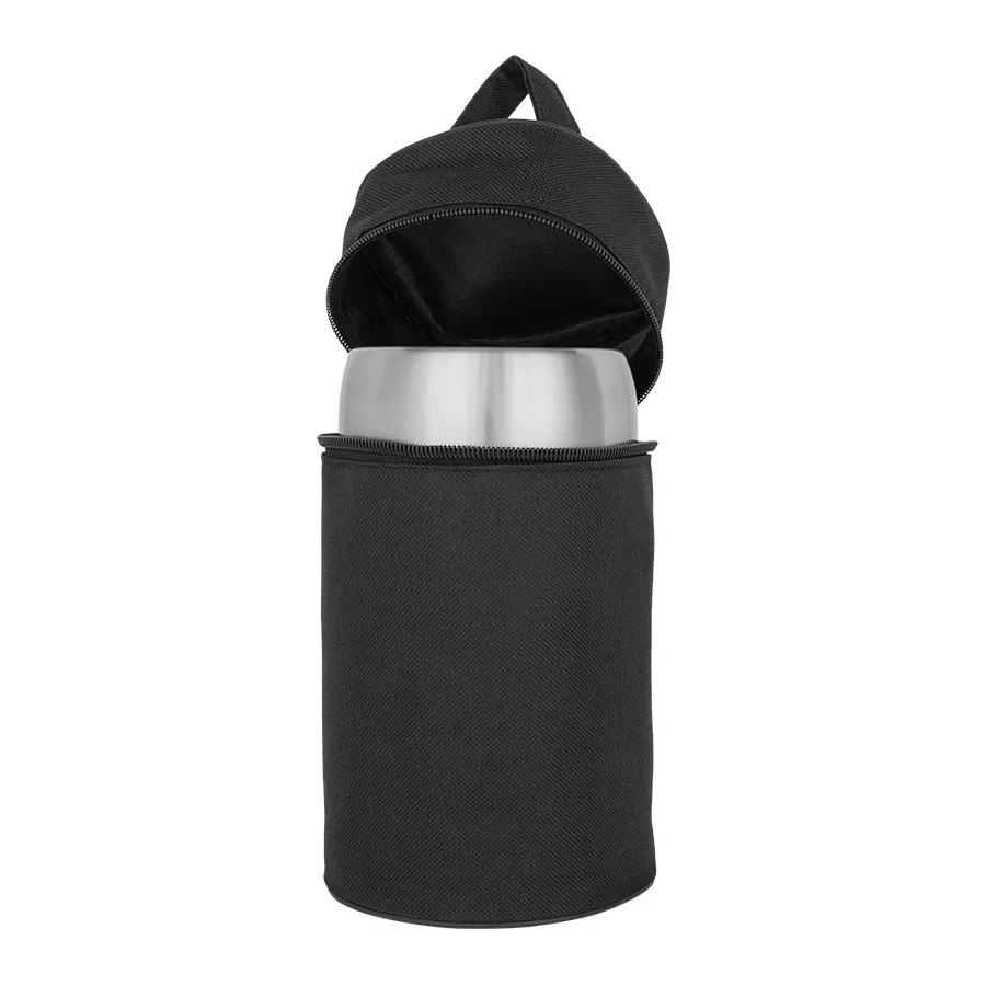 Termos pentru supa/mancare NOVEEN TB951 Argintiu, perete dublu, Inox ...