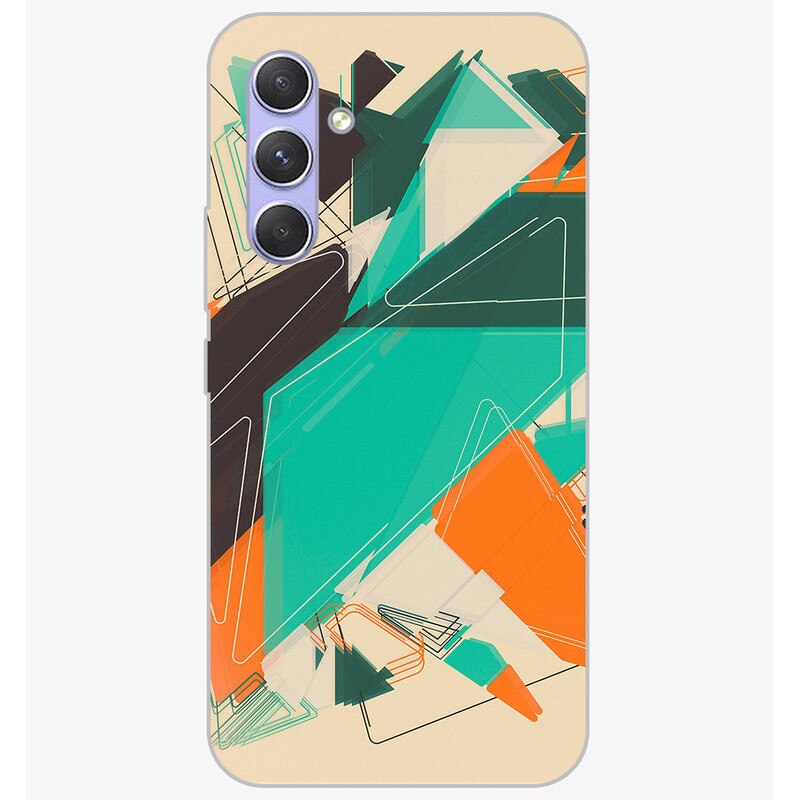 Samsung GALAXY A34 borító, Atlantic Patterns, többszínű - PA00821 - eMAG.hu