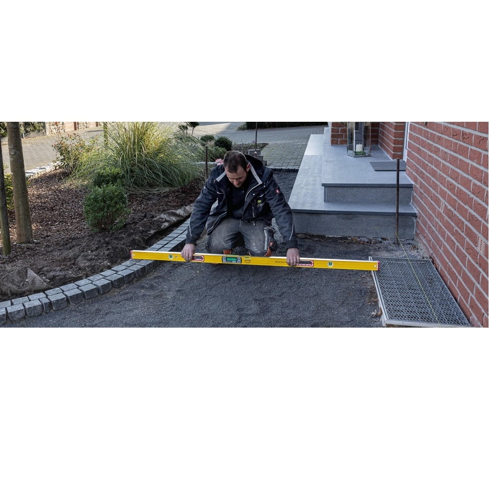 Nivela cu bula si display electronic, Tech 196 DL de 100 cm, IP 67 ...