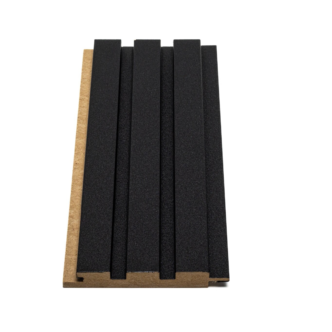 Riflaj Decorativ MDF, Negru, Structurat, 280x12,1x1,8 cm - eMAG.ro