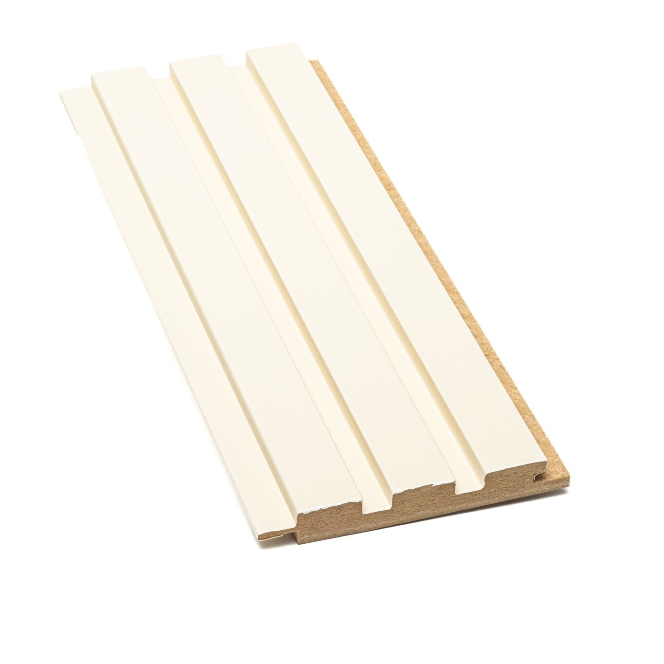 Riflaj Decorativ, MDF, Crem, Structurat, 280x12,1x1,8 cm - eMAG.ro