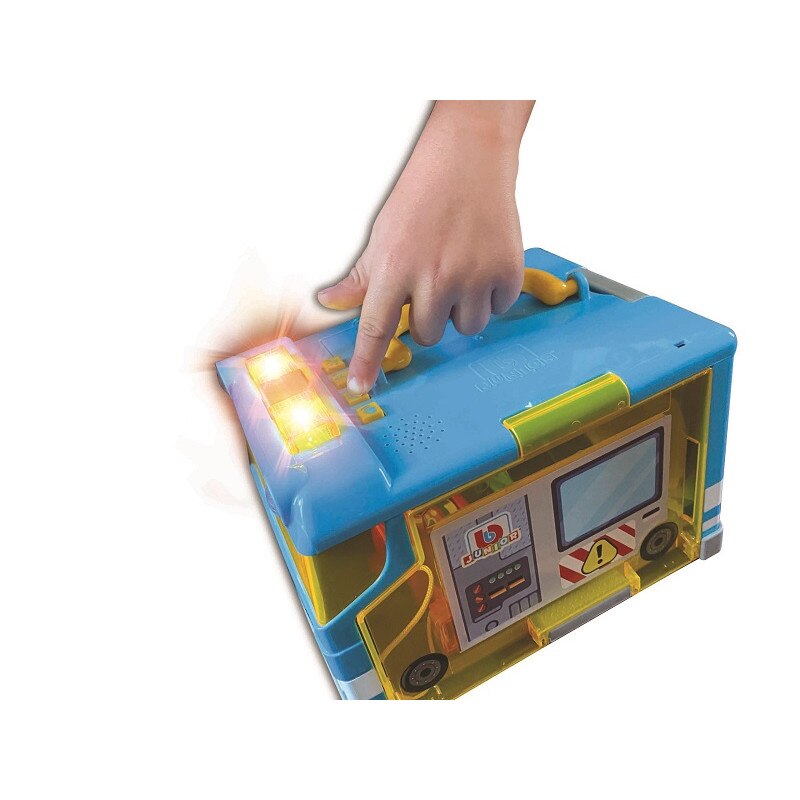 Garaj pliabil cu masinute, BBurago, Multicolor, 18 m+ - eMAG.ro