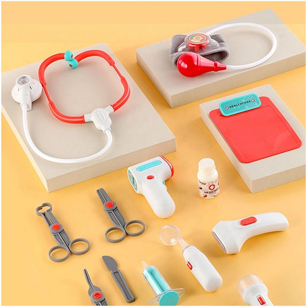 Set medical pentru copii Little Doctor Cart X-ray - eMAG.ro