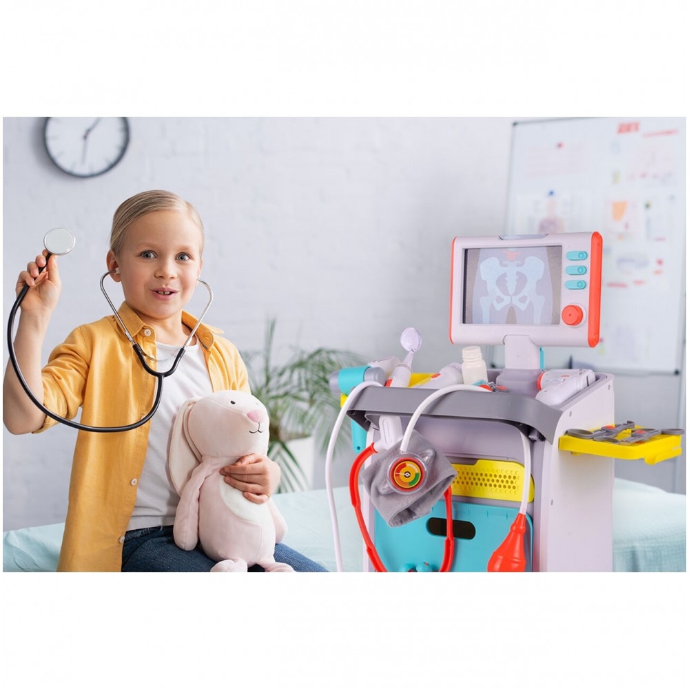 Set medical pentru copii Little Doctor Cart X-ray - eMAG.ro