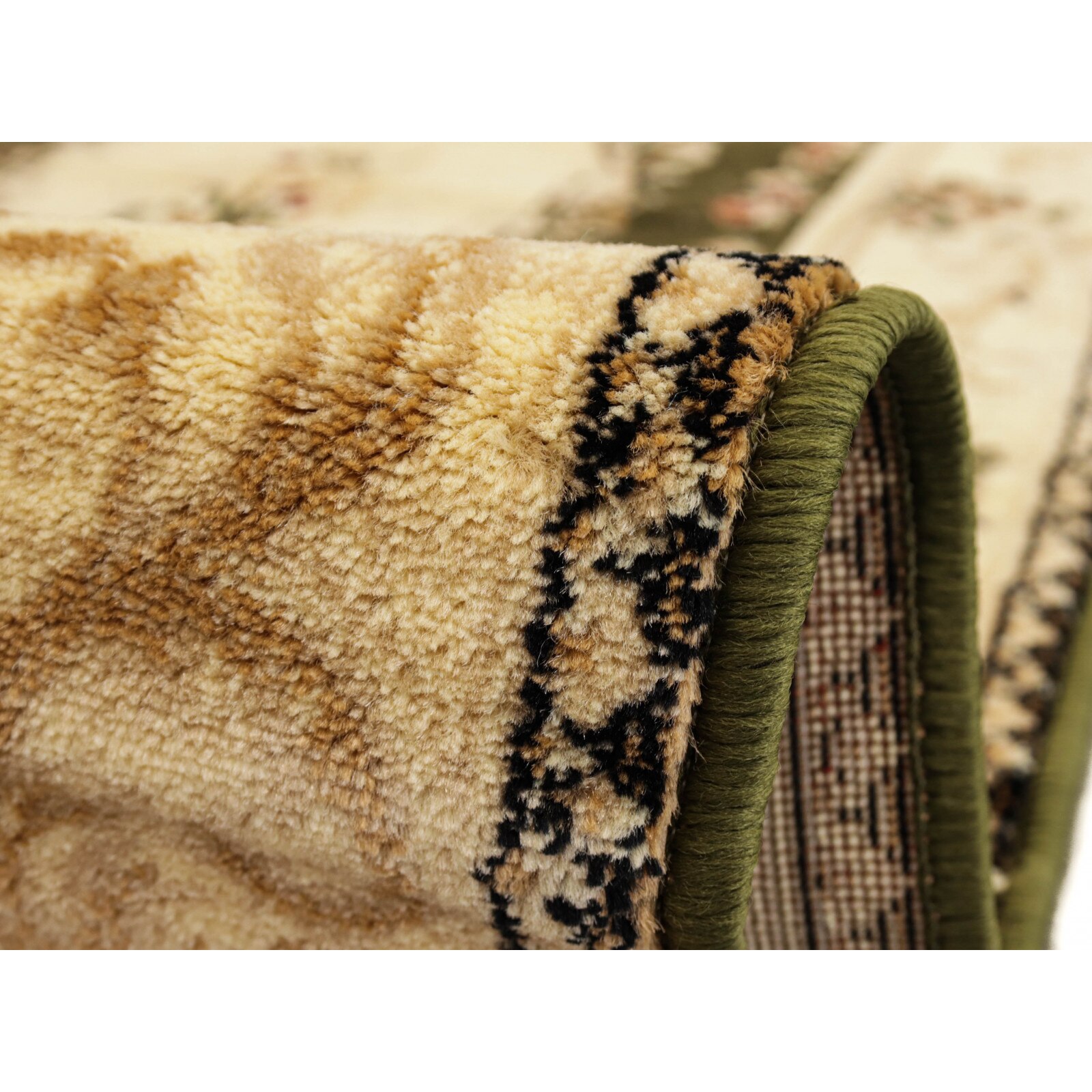 Traversa Living, Model Lotos 535/310, Latime 80 cm, Verde 80 x 300 ...