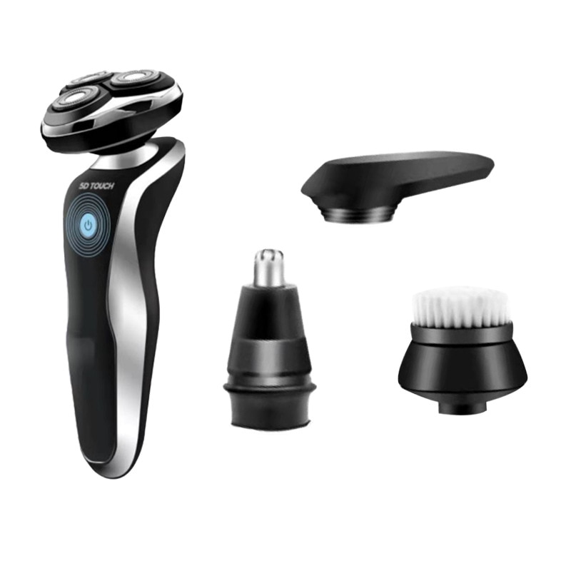 Aparat de barbierit electric, 3 cai, USB, IPX4, Durata de viata a ...