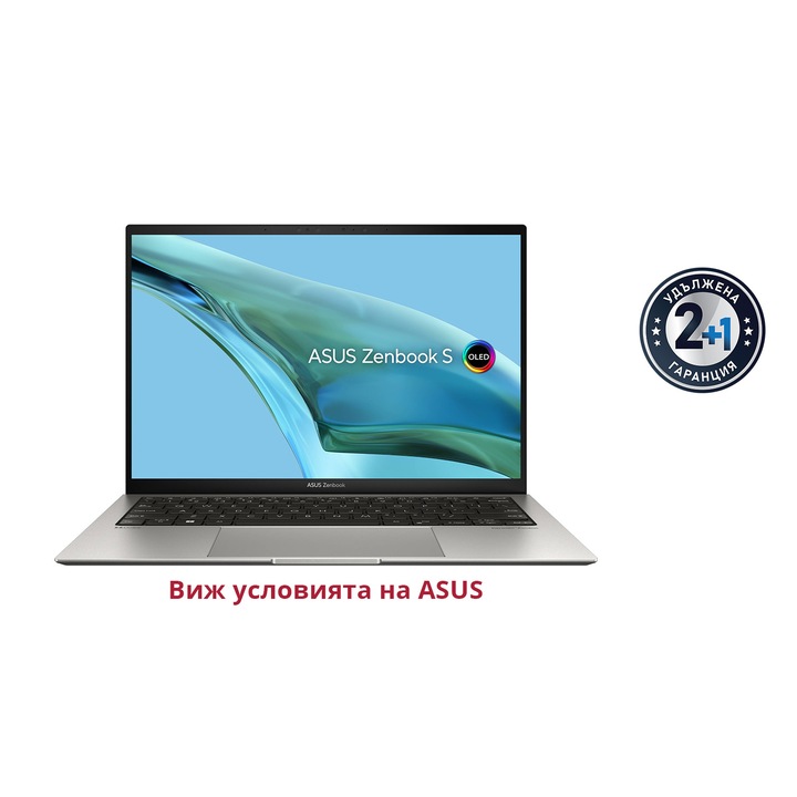 Лаптоп ASUS Zenbook S 13 OLED UX5304VA-OLED-NQ732X с Intel Core i7 ...