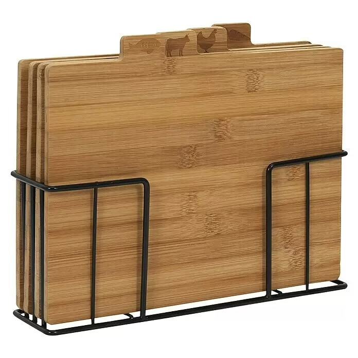 Set 4 tocatoare bucatarie, Openhome, Bambus - eMAG.ro