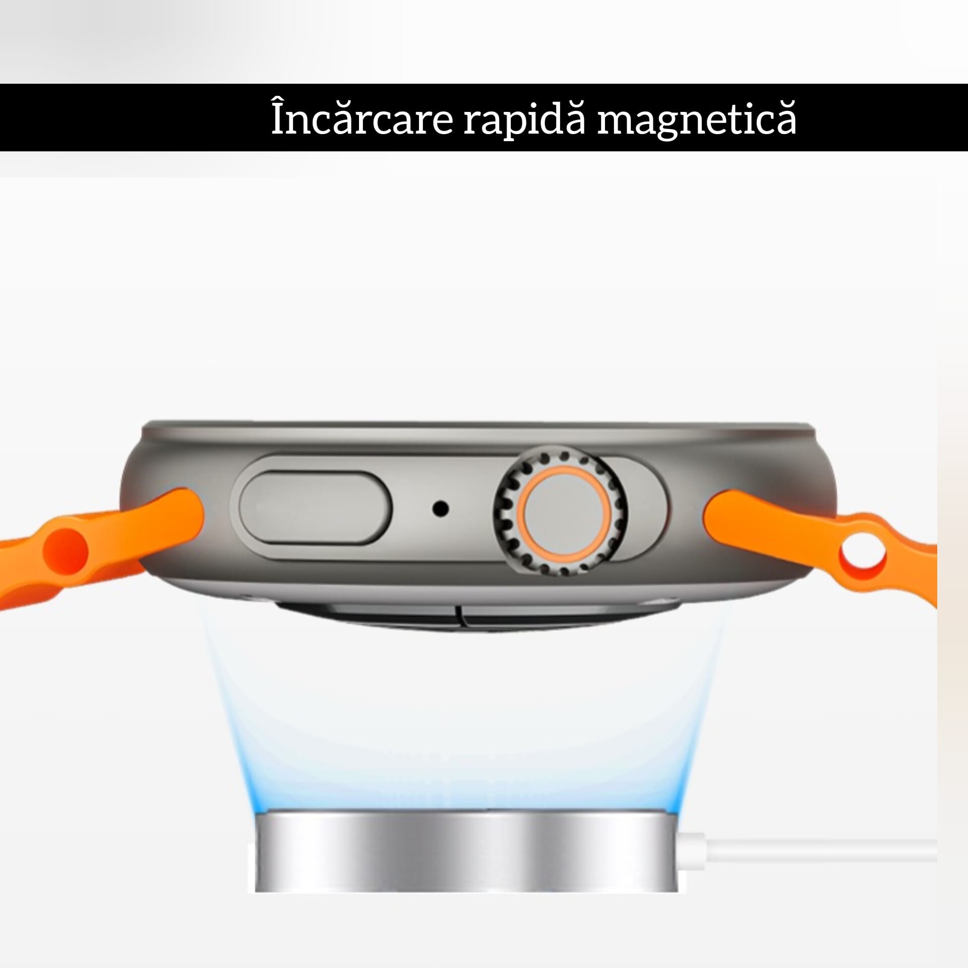 Smartwatch V3 Ultra Max, TechGS®, 1,6-инчов IPS екран, Bluetooth HD ...