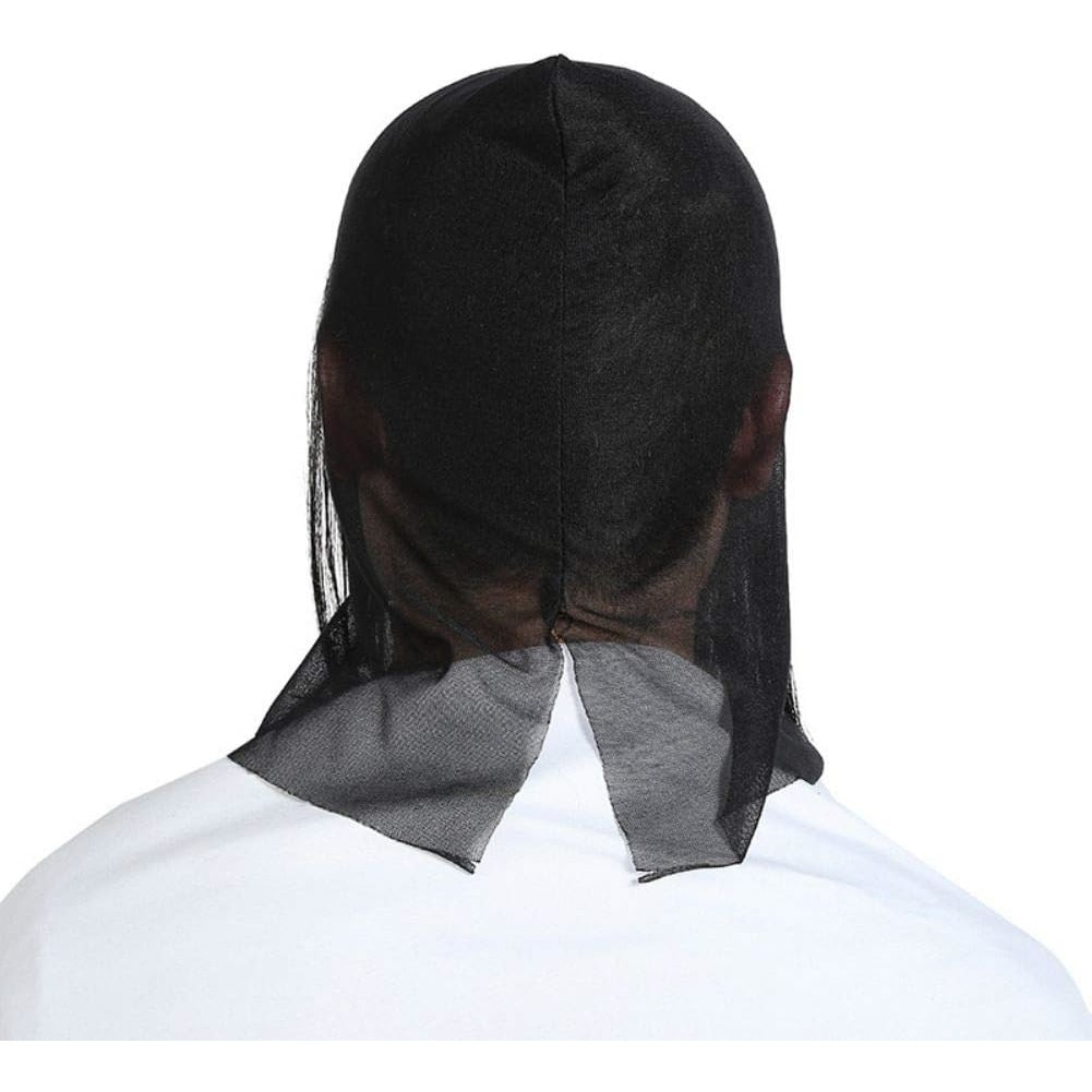 Masca de groaza de Halloween, Sunmostar, Latex, Alb/Negru - eMAG.ro