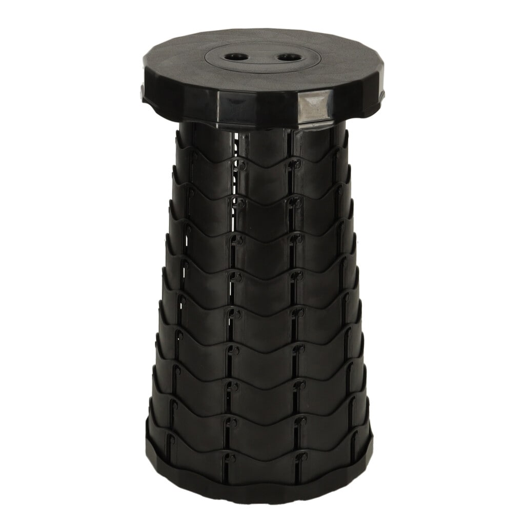 Scaun telescopic pentru Casa, Gradina sau Camping, Negru - eMAG.ro