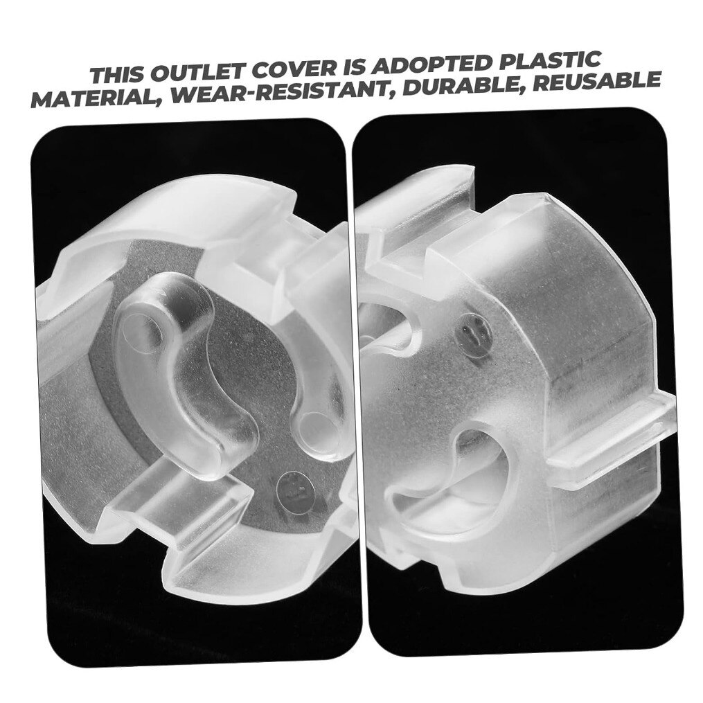 Set 6 bucati, protectie pentru prize, transparent mat - eMAG.ro