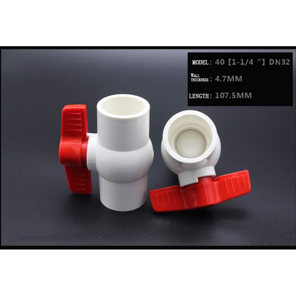 Robinet, PVC, Alb/Rosu - eMAG.ro