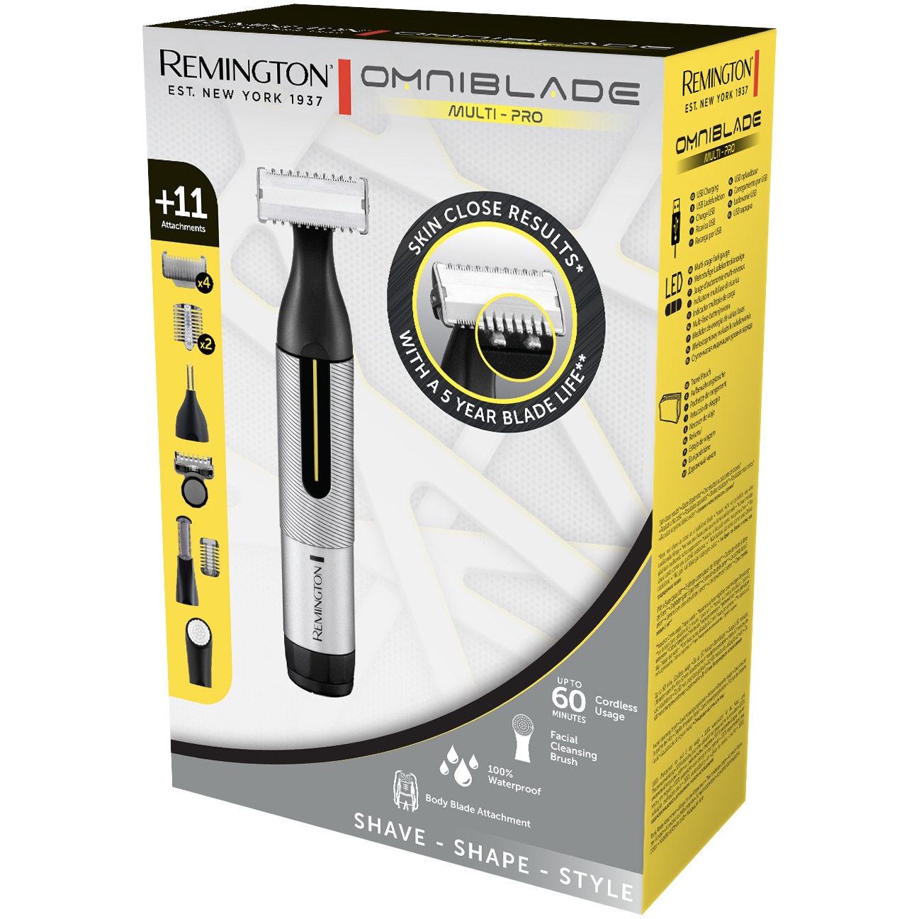Тример за лице и тяло Omniblade Multi-Pro - eMAG.bg