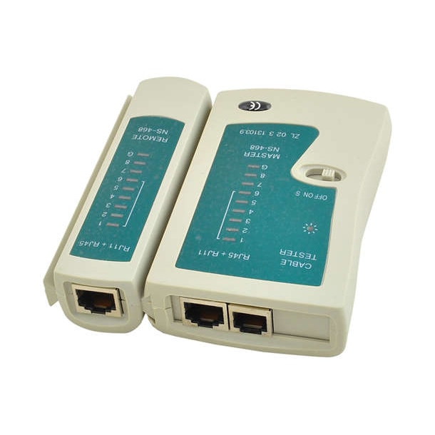 Tester cablu retea RJ45/RJ11, sursa de alimentare, baterie 9V - eMAG.ro