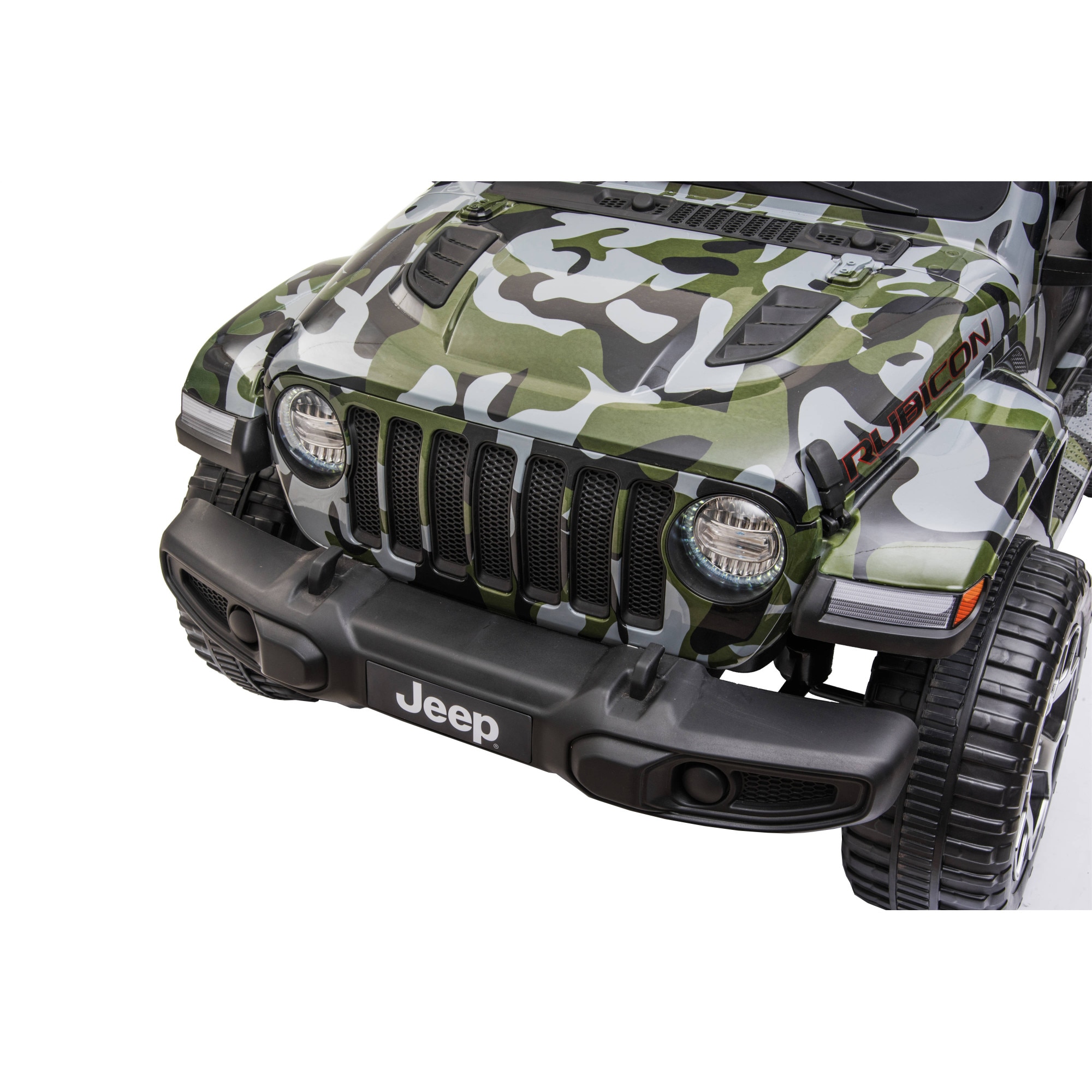 Masinuta electrica 4x4 Premier Jeep Wrangler Rubicon, 12V, roti cauciuc ...