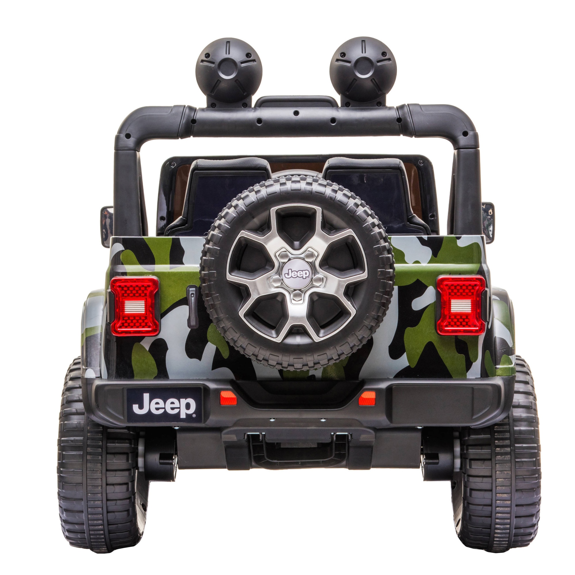 Masinuta electrica 4x4 Premier Jeep Wrangler Rubicon, 12V, roti cauciuc ...