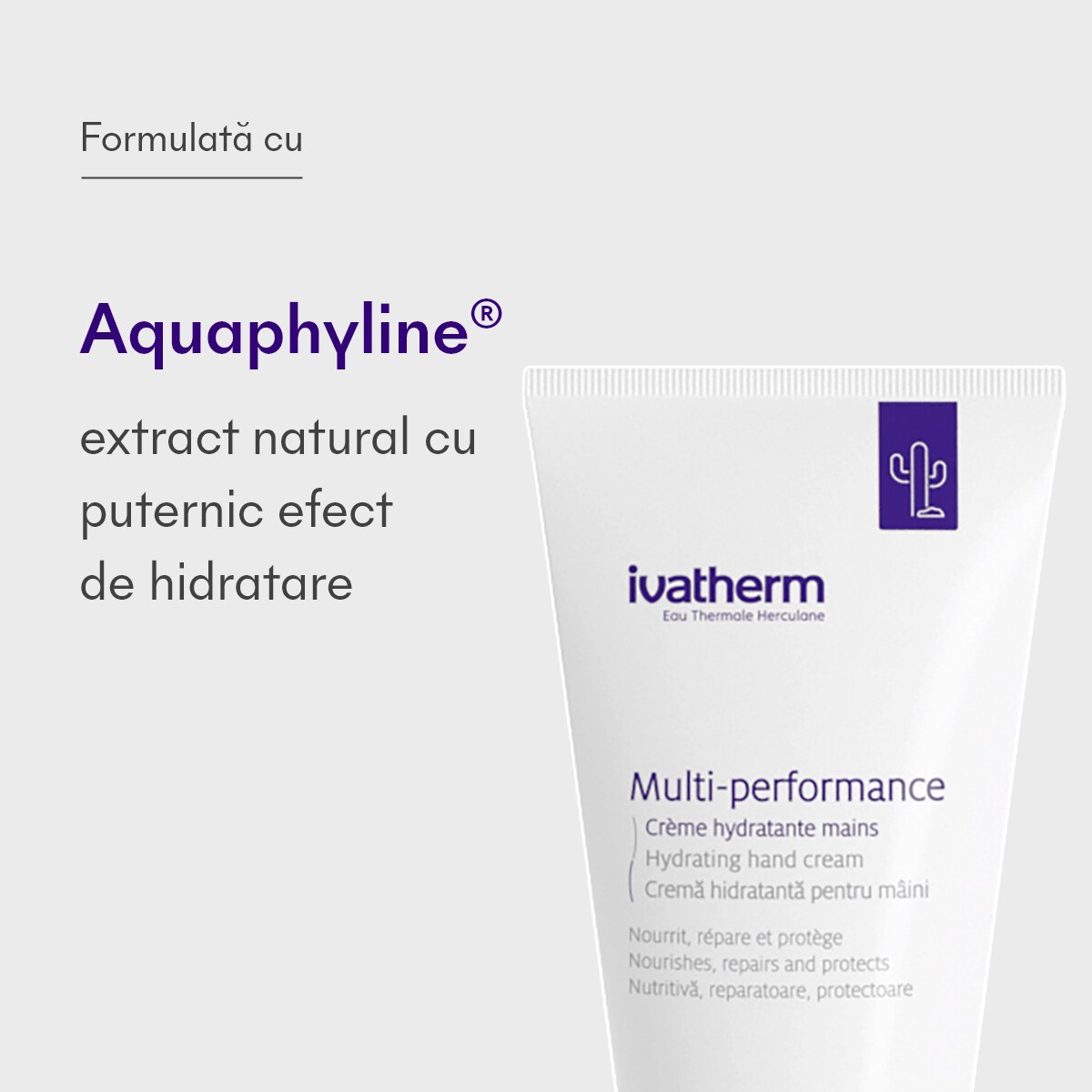 Pachet Crema hidratanta pentru maini Multi-performance cu apa termala ...