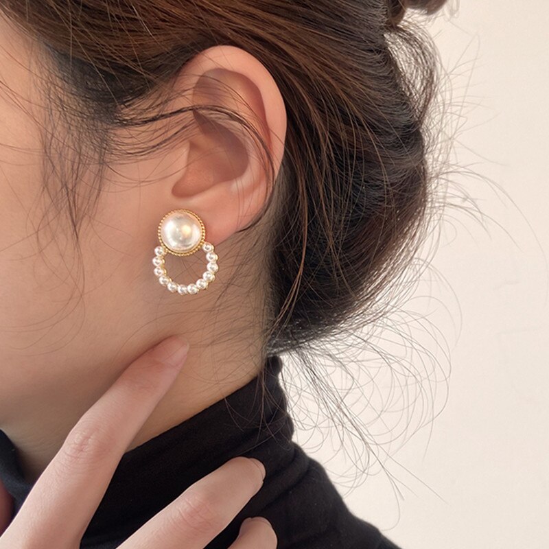 Cercei Perla 5502, Sic Moda, Auriu - eMAG.ro