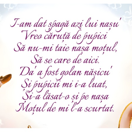 Set Tavita de Taiere Mot si Turta de pentru Fete, Model Lebede cu Flori ...