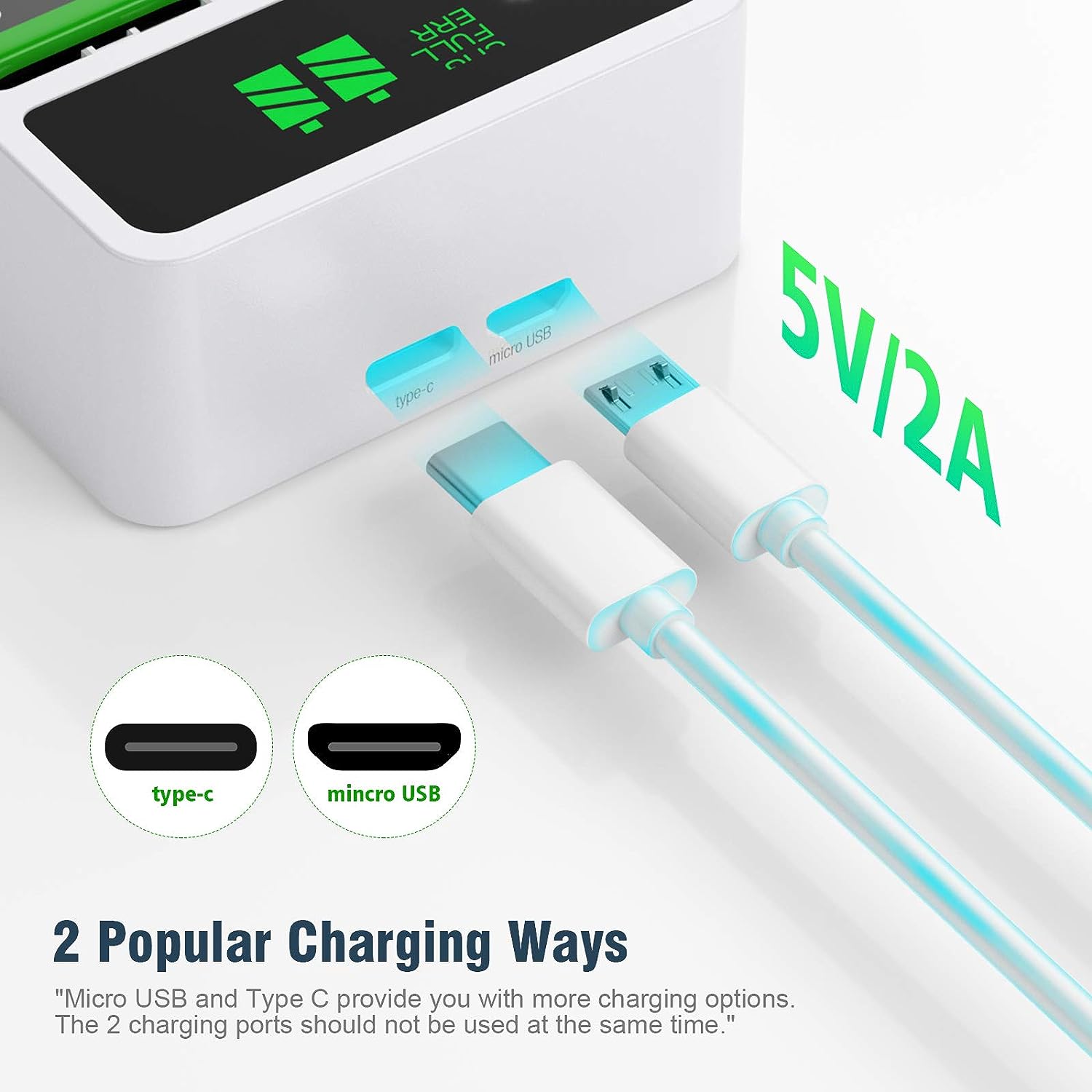 Incarcator 9V cu 2 acumulatori 9V, Ni-Mh, 280 mAh, model M7014 - eMAG.ro