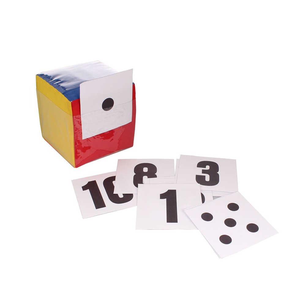 Cub didactic din spuma, Merco Foam Cube 16, dimensiuni 15 x 15 x 15 cm ...