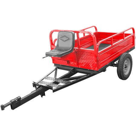 Remorca DKD LY 800 NEW, capacitate max 800 kg, roti 5.00-12, dimensiuni ...