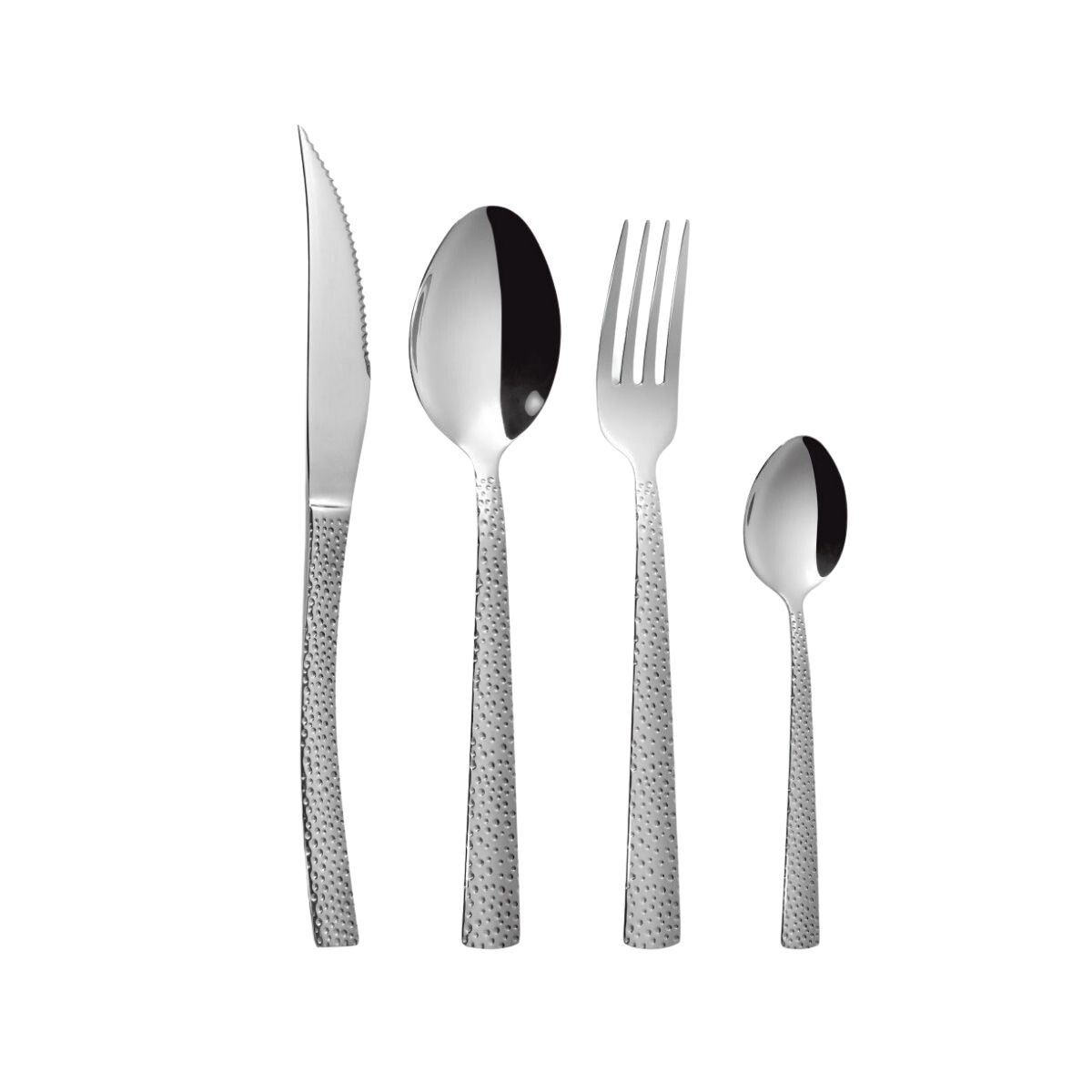 Set tacamuri 24 piese, inox 430, Cheese, Comas - eMAG.ro