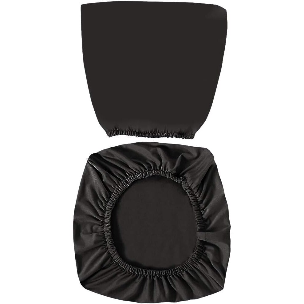 Husa scaun birou, Poliester, Negru - eMAG.ro