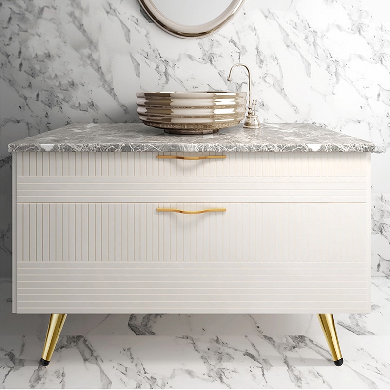 Set 4 picioare mobilier, Fier, 10 cm, Auriu - eMAG.ro