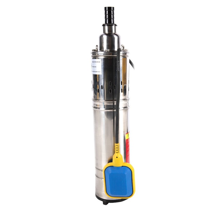 Pompa Submersibila tip tun, 1.1 KW, 3.6 mc/h, cu plutitor, Adancime ...