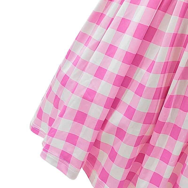 Rochie Cosplay pentru copii Barbie in carouri, Party Chili®, Fara ...