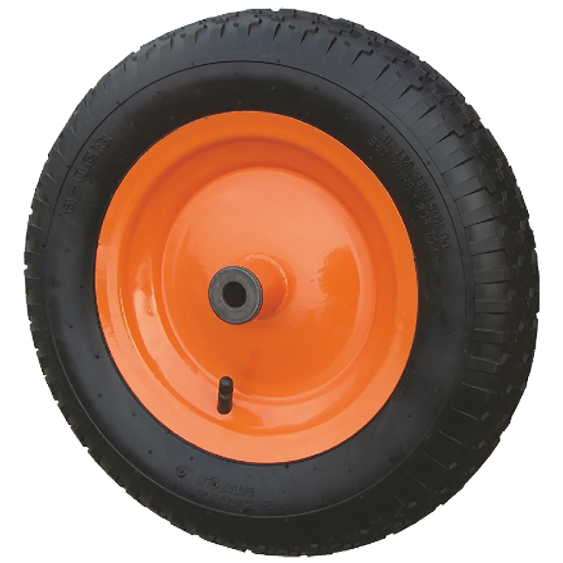 Roata cu camera pentru roaba, portocalie, 4.00-8 - eMAG.ro