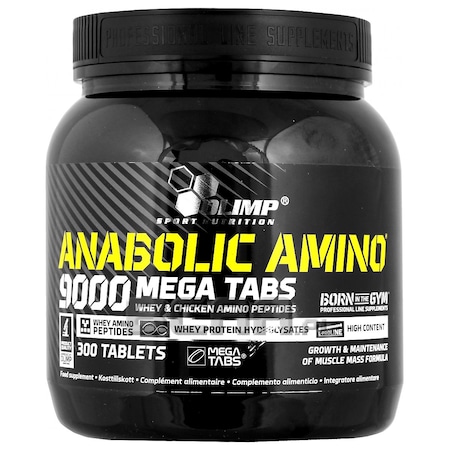 Amino acids Olimp Sport Nutrition Anabolic Amino 9000 Mega Tabs, 300 ...